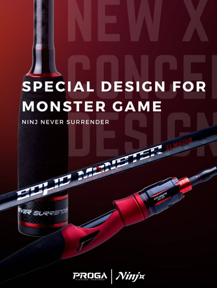 (PRICE w/o GST) - NINJA SOLID MONSTER ROD – Fishing Buddy Singapore
