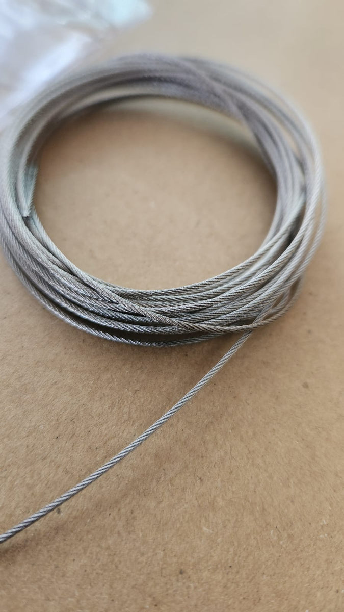 STAINLESS STEEL WIRE TRACE 100LB / 5M – Fishing Buddy Singapore